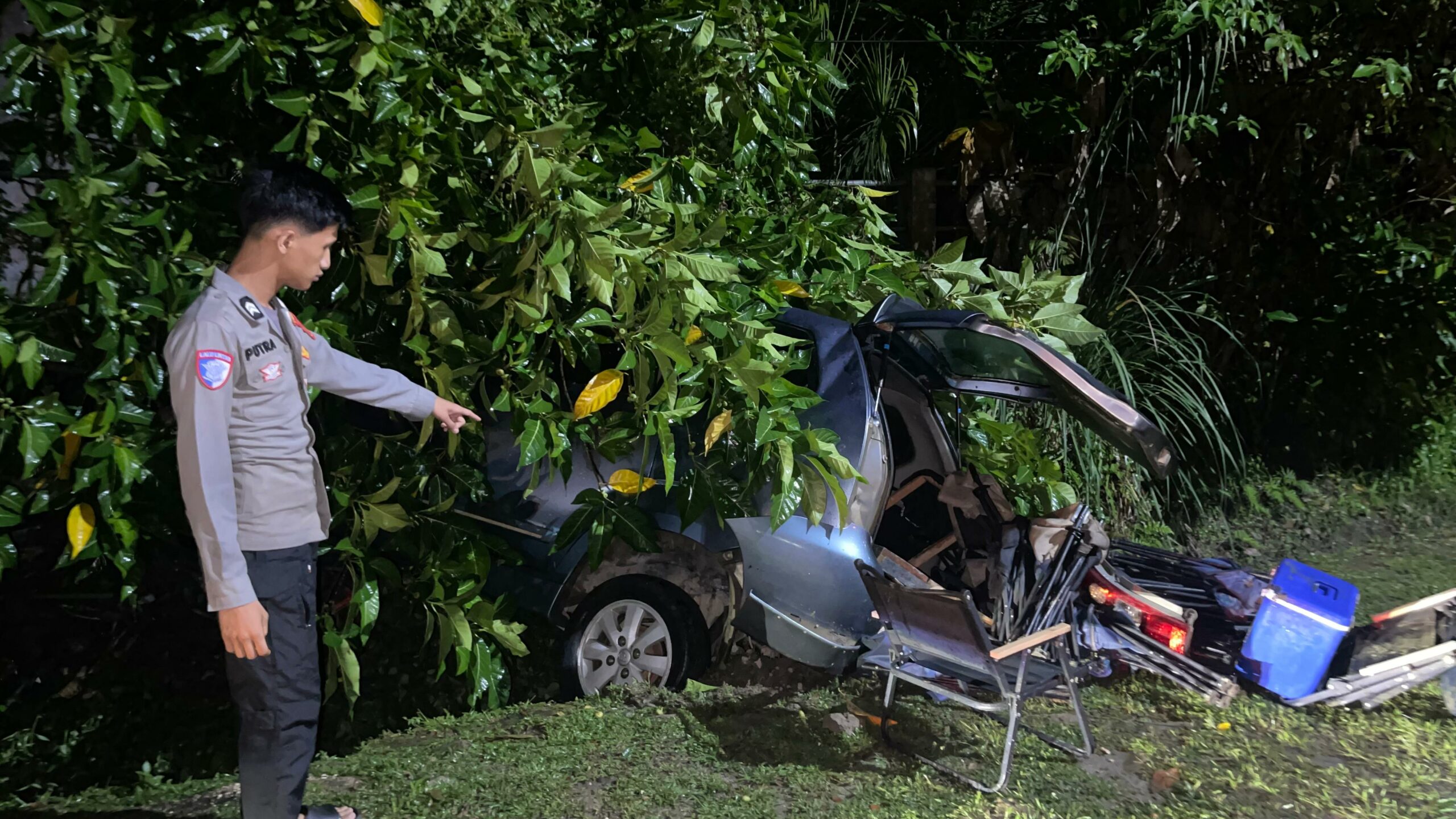 Kecelakaan Maut di Depan Kebun Raya Bundayati, Pengendara Mobil dan ...